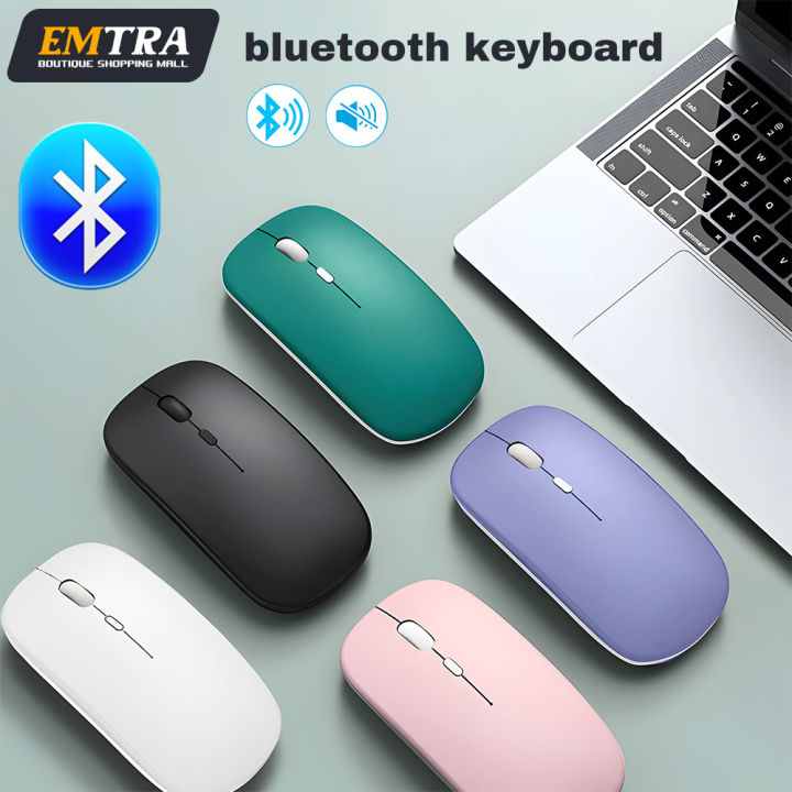 Wireless Bluetooth Mouse Portable Magic Silent Ergonomic Mice For ...
