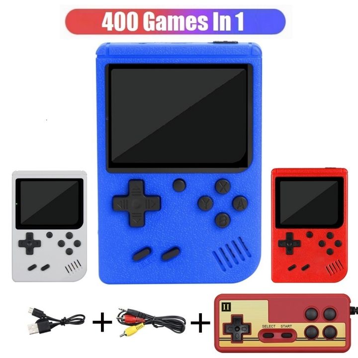 New Gift 3.0 inch Screen Portable Built in 400 Vintage Electronic Game ...