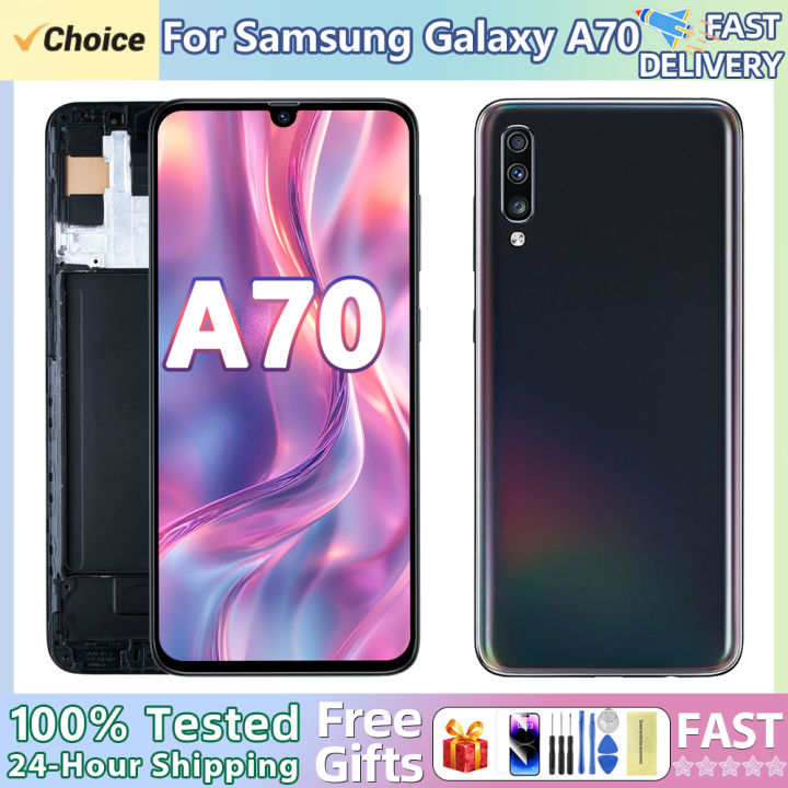 Super AMOLED A70 Display Screen For Samsung Galaxy A70 A705 A705F ...