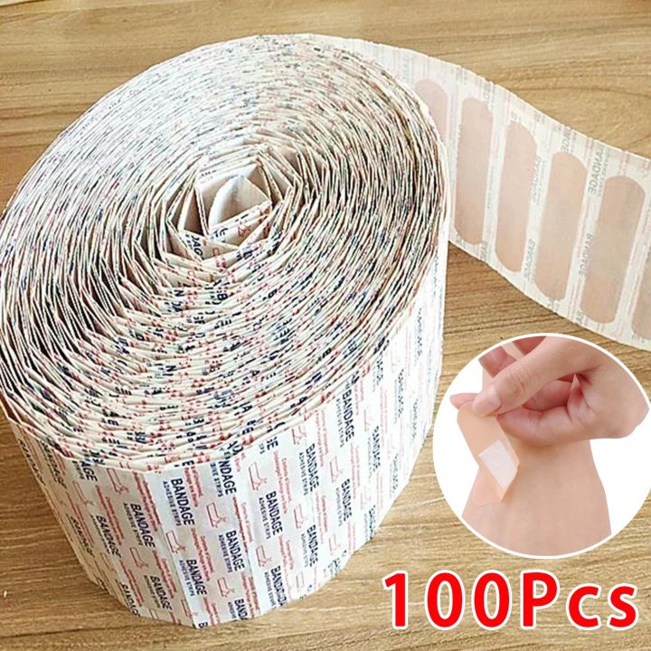 /50100Pcs Band-Aids Waterproof Breathable Cushion Adhesive Plaster ...