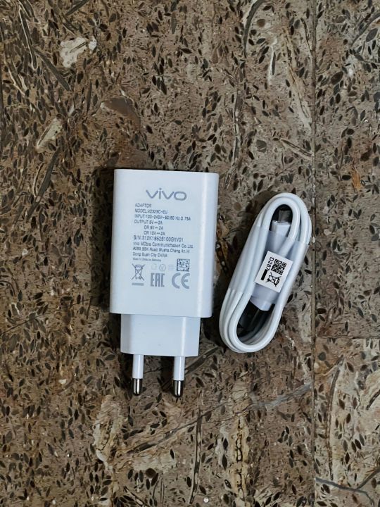 Original Vivo Charging Adapter with original cable | 18W Charging ...
