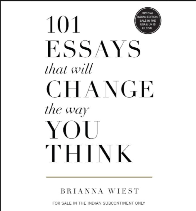101 Essays That Will Change The Way You Think | Daraz.com.np
