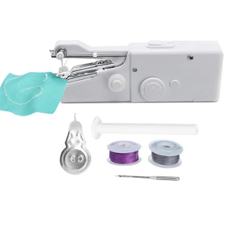 Handheld Sewing Machine Cordless Portable Mini Stitching Sewing Machine ...