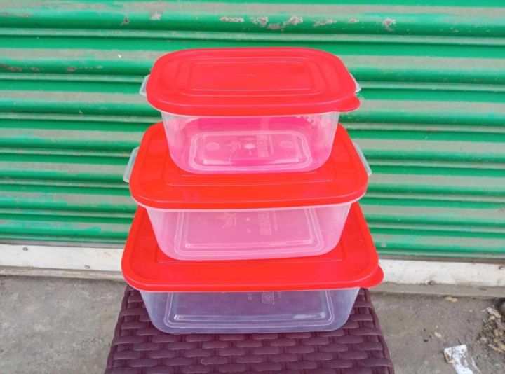 Star Plastic 3 Pcs Set Box - 2500/1500/750 ML | Daraz.com.bd