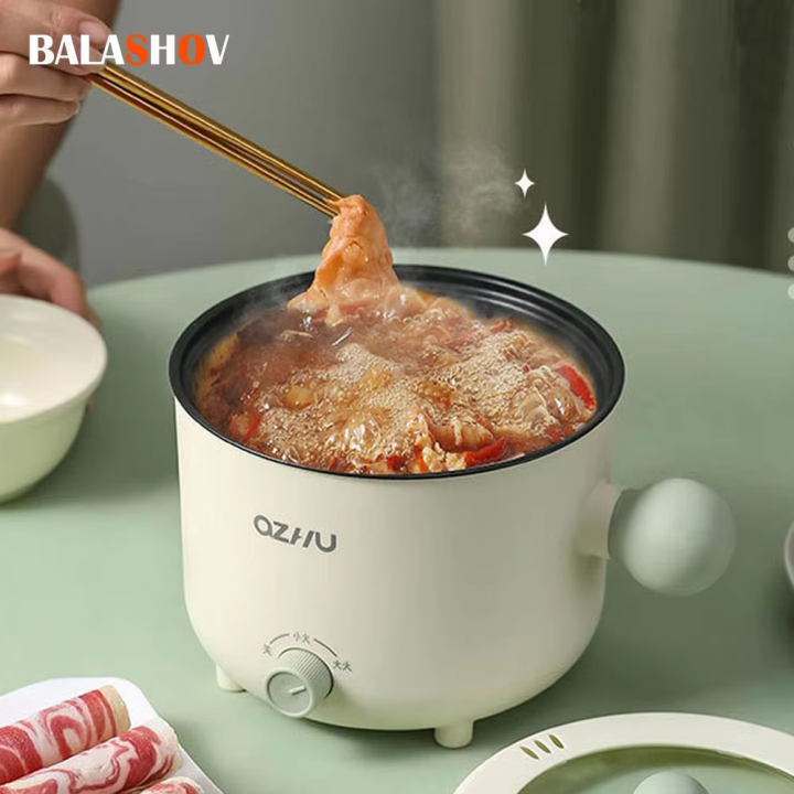Electric Rice Pot Multicooker Hotpot Stew Heating Pan Noodles Eggs Soup ...