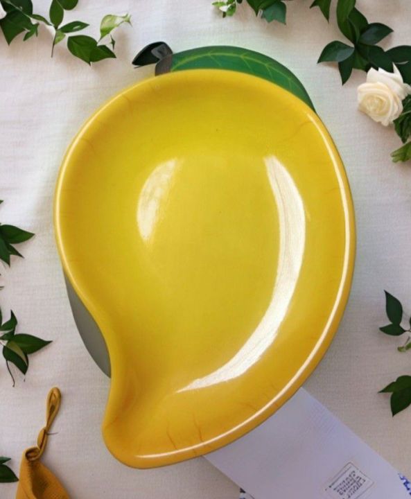 Melamine Mango shape platter for fruit serving Best Quality | Daraz.pk
