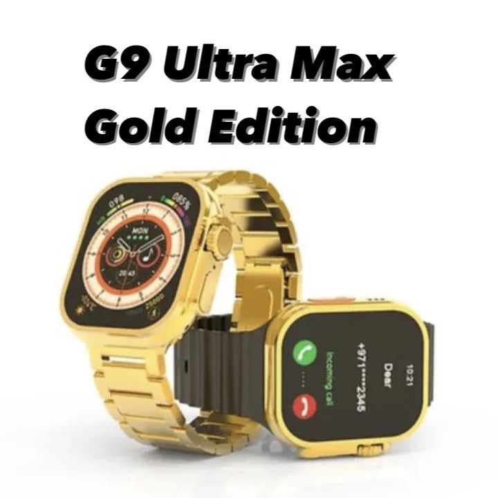 G9 Ultra Max Gold Edition Smartwatch | Daraz.lk
