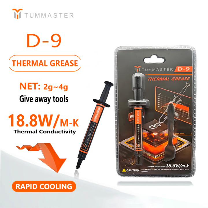 TUMMASTER Central Processor Thermal Paste High Thermal 18.8W/m-k ...