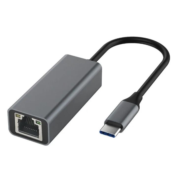 USB Type C Ethernet Adapter Network Card USB Type-C To RJ45 100 ...