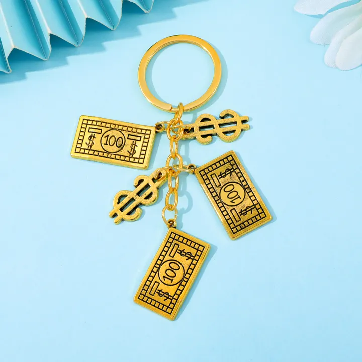 100 Dollar USD Model Keychain Money Tree Purse Handmade Souvenir US ...