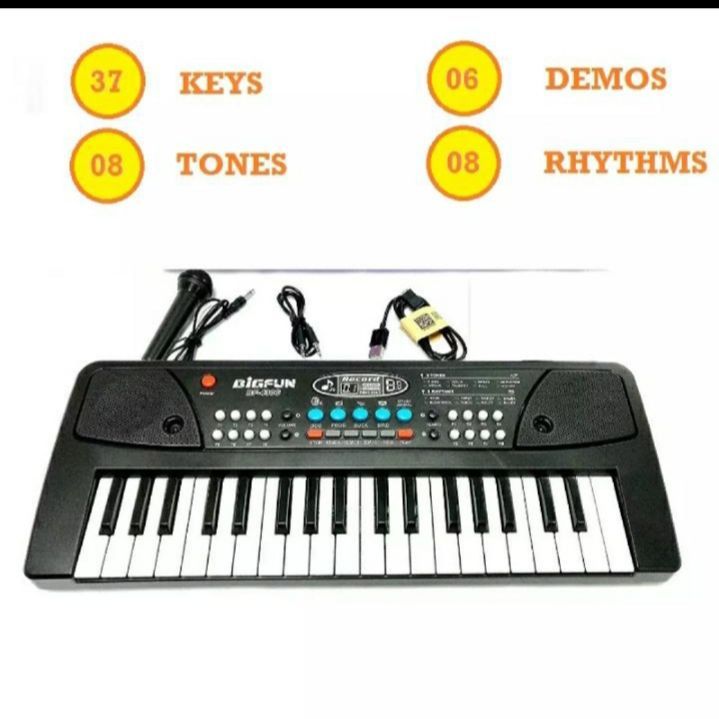 BIGFUN 37 KEYS ELECTRONIC KEYBOARD ORGAN PIANO KEYBOARD MUSICAL ...