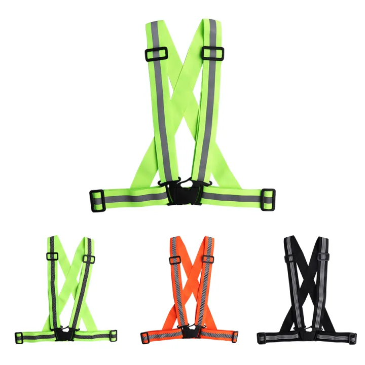 Outdoor Adjustable Safety Vests Night Walking Highlight Vest ...