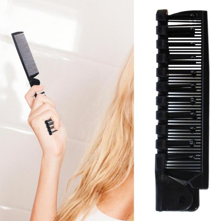 2 In 1 Double Headed Hair Comb Portable Travel Hair Brush Compact Hair ...