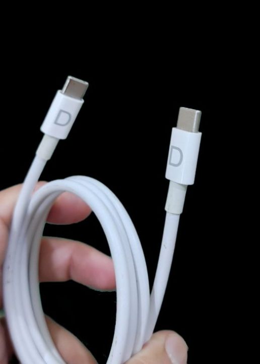 Type C to Type C fast charging cable for mobiles. for data transfer and ...