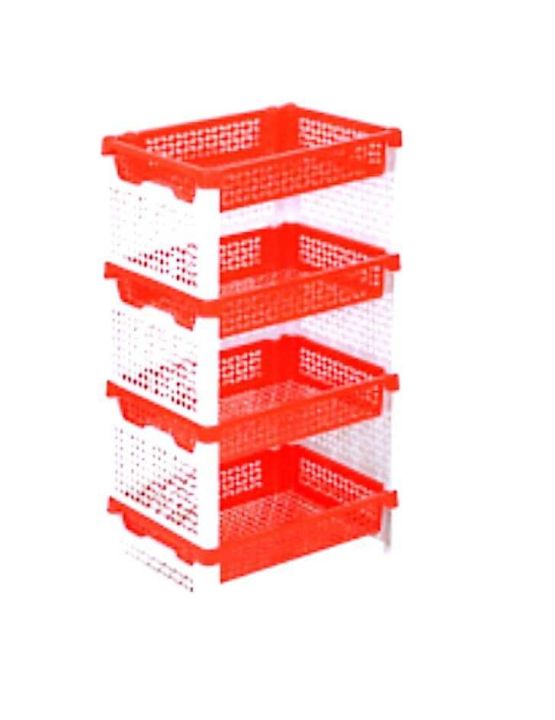 rfl nova rack 4 step 2 colour red &White blue &white | Daraz.com.bd