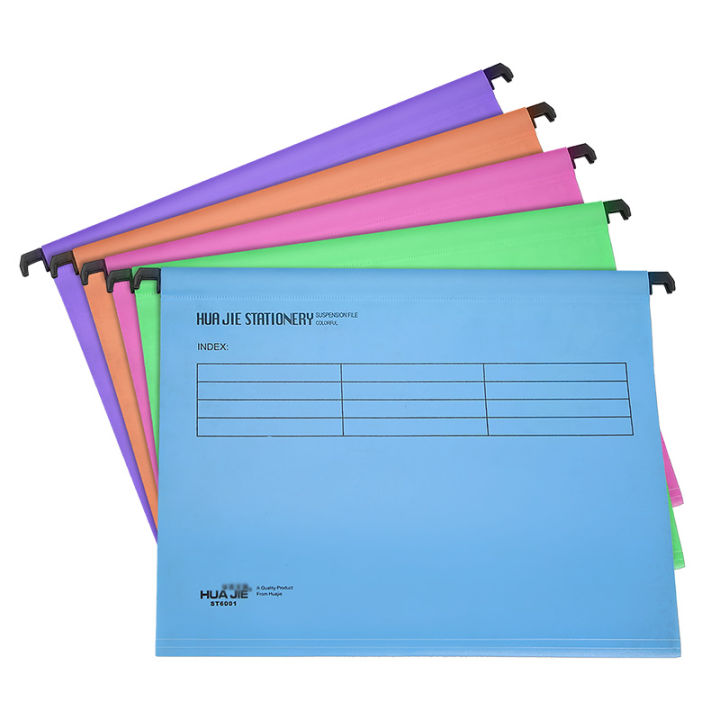 A4/FC PP Hanging File Folders with Plastic Hooks – Suspended Type Quick ...