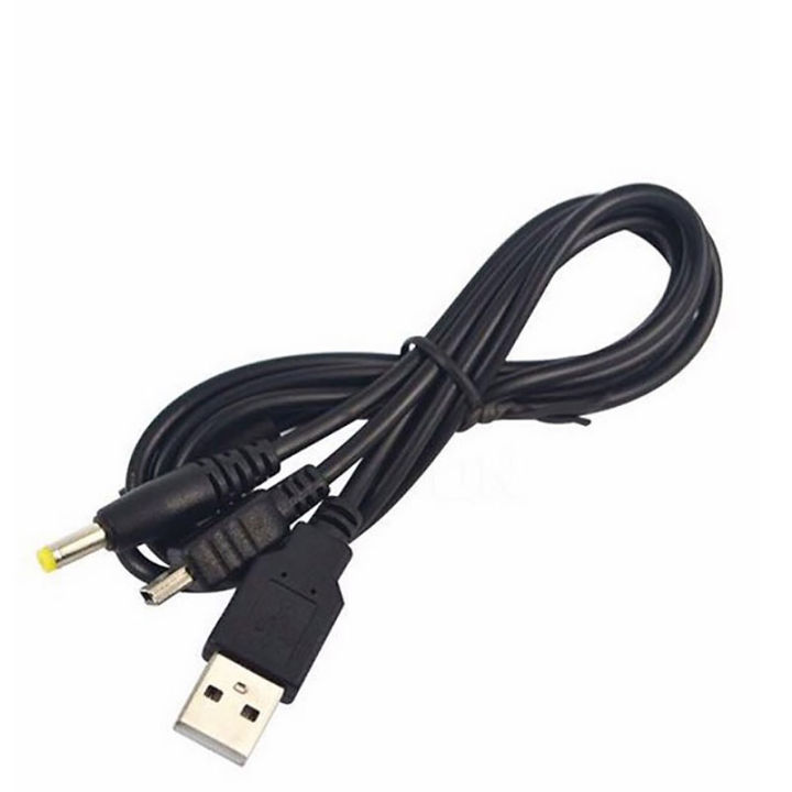 2-In-1 USB Data Cable Charger Charging Cord For PSP 2000 3000 Gaming ...