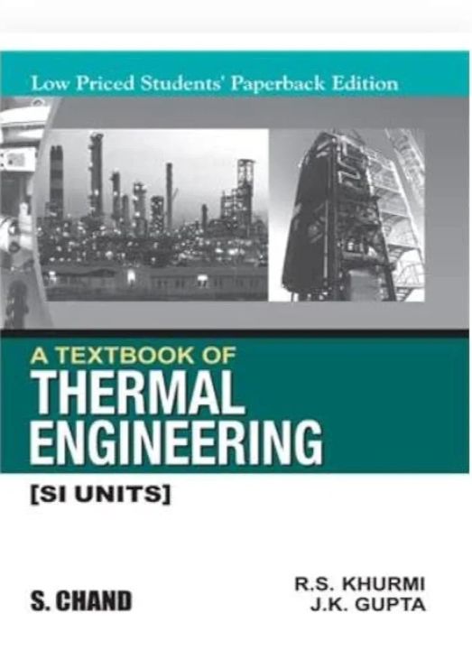 A Text book of Thermal Engineering by RS Khurmi and JK Gupta | Daraz.pk