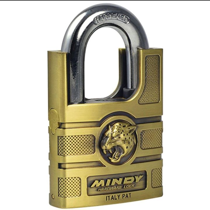 Mindy High Security Anti-Theft Hard Steel Key Padlock | Daraz.com.bd