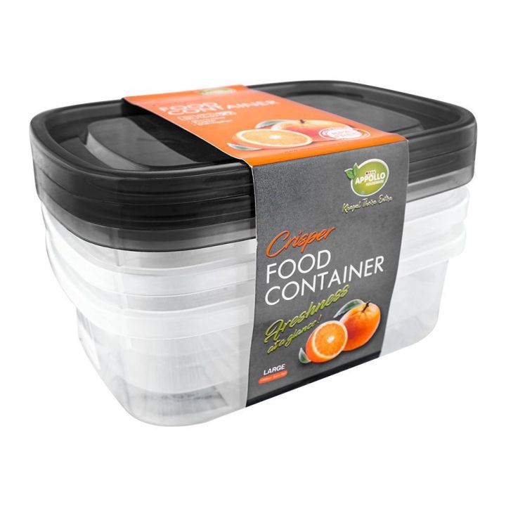 2.5 litre Crisper boxes,storage box,microwave use.Fancy Attractive food ...