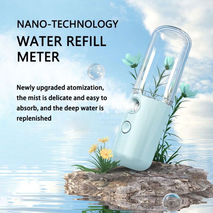 50ML Enlarged Water Tank Mini Humidifier Portable Cool Mist Maker ...