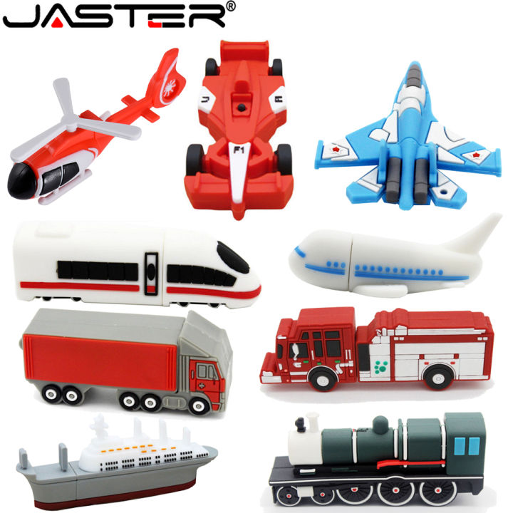 JASTER Helicopter USB Stick 128GB Car Flash Drives 64GB Racing Aircraft ...