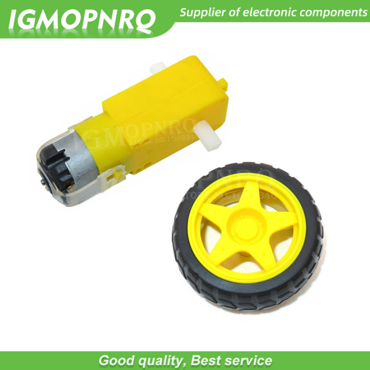 TT Motor Smart Car Robot Gear Motor for Diy Kit Wheels Smart Car ...