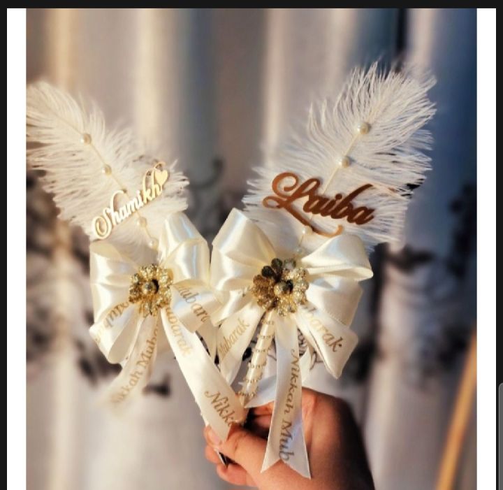 1 customised nikah pen wedding gift nikah accessories customised with ...