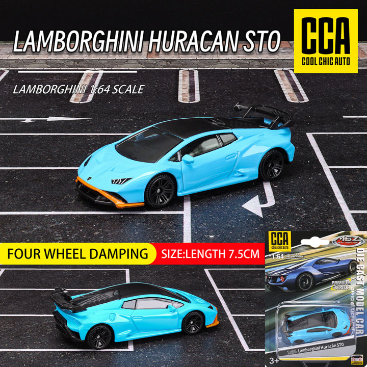 CCA1:64 Lamborghini STO Exquisite Suspension Model Classic Car Static ...