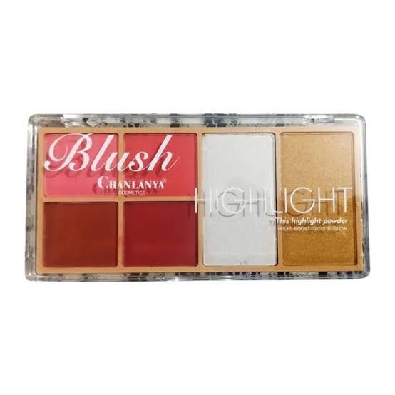 Chanlanya 6 Color Experts Blush & Highlighter Pellet | Daraz.com.bd