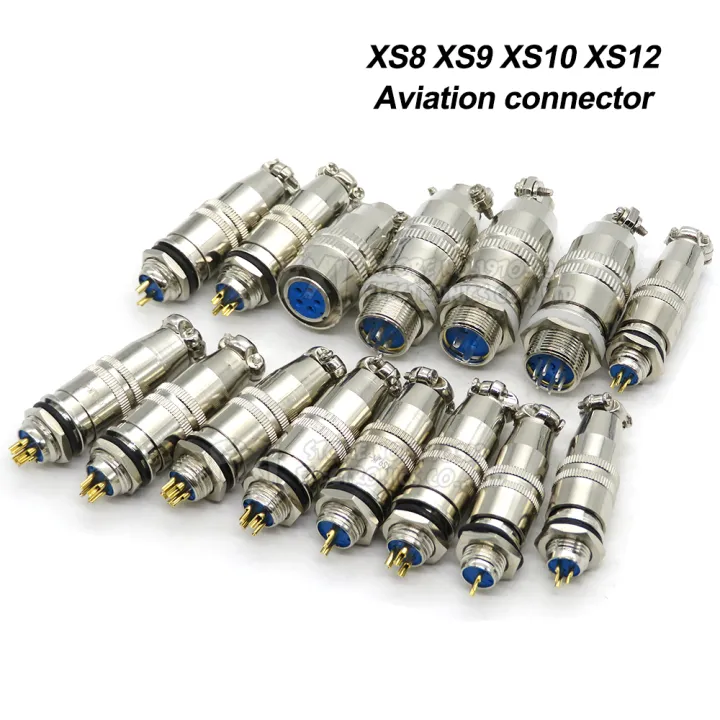 XS8 XS9 XS10 XS12 Aviation connector push-pull circular quick connector ...