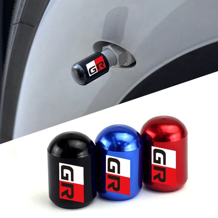 Car Wheel Tire Caps Auto Accessories For TOYOTA GR Yaris Sport Gazoo ...