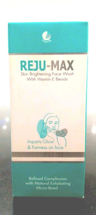 Reju Max Skin Brightening Face Wash With Vitamin E Beads | Daraz.pk