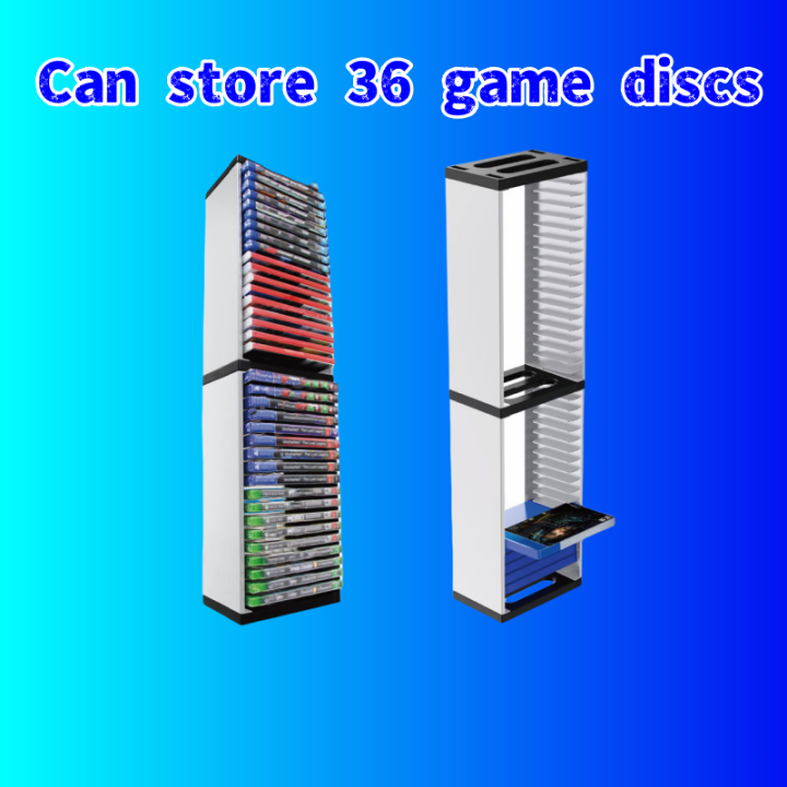 PS5 Game disc storage rack Game disc double layer storage box stand ...