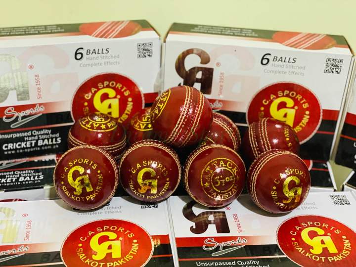 Ca Attack 50 over 156g weight Original 4 Piece match balls | Daraz.lk