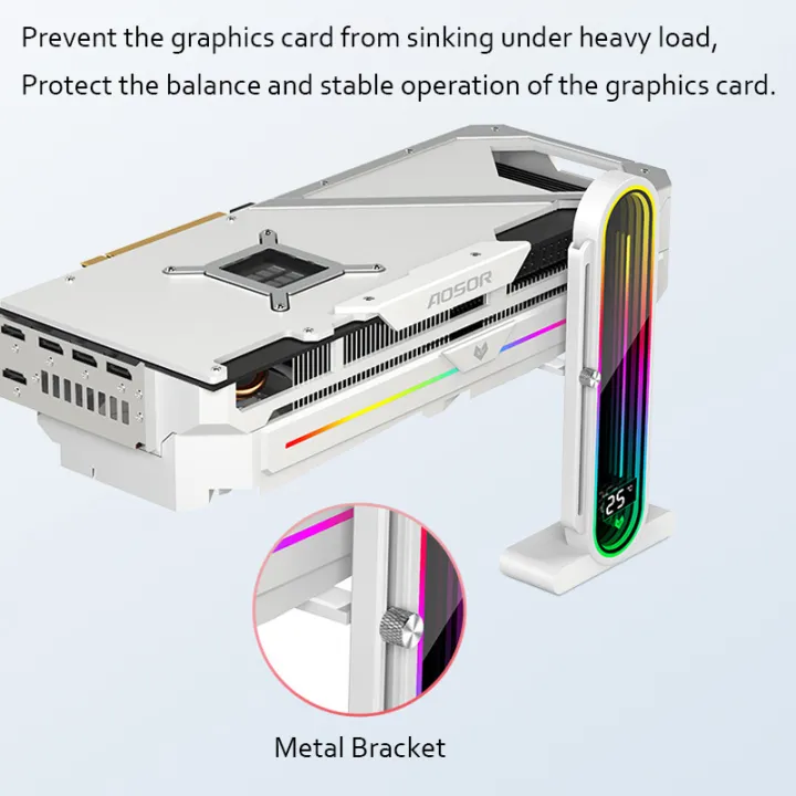 RGEEK Graphics Card Bracket for RTX3060Ti 4070Ti 4090 GPU Stand Holder ...