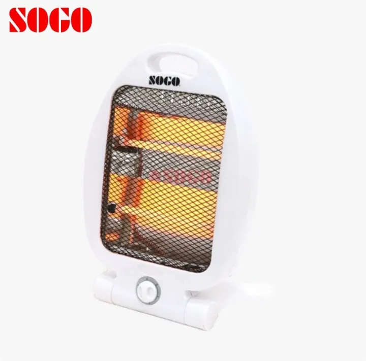 Heater solo Electric Room Heater 400W / 800W - 2 Halogen Heating Rods ...