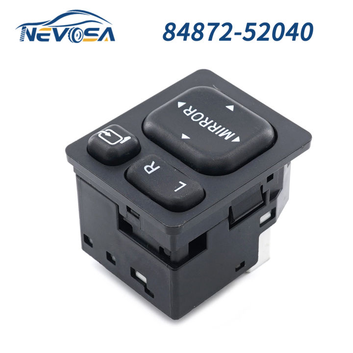 NEVOSA 84872-52040 Rearview Mirror Car Control Adjustment Switch For ...