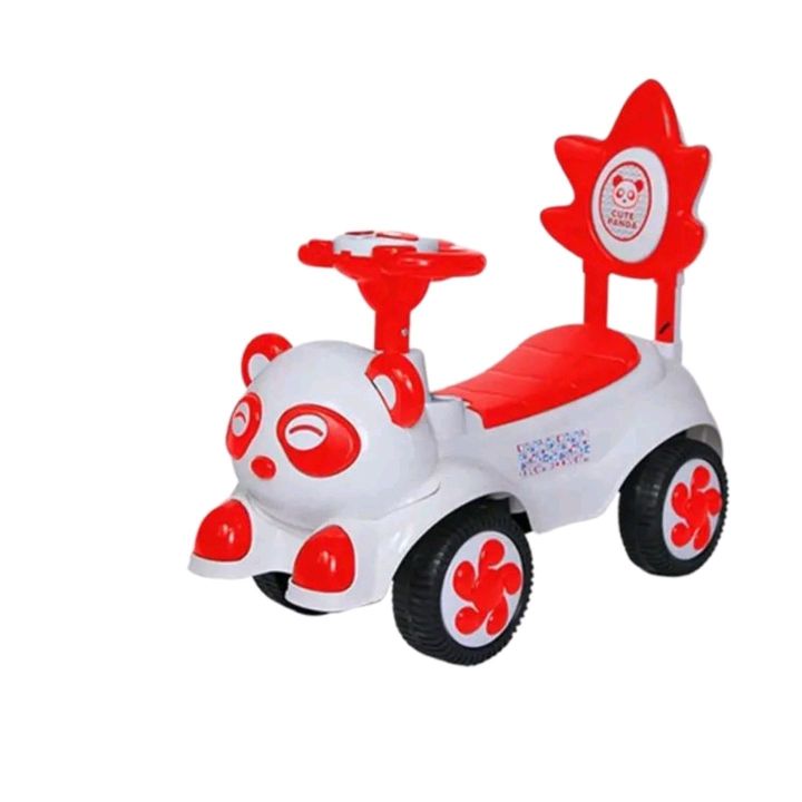 Panda Push Car with musical steering For Kids | Little Star Cute Panda ...