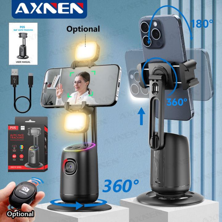 360°Rotating P05 AI Face Tracking Desktop Gimbal Stabilizer Intelligent ...