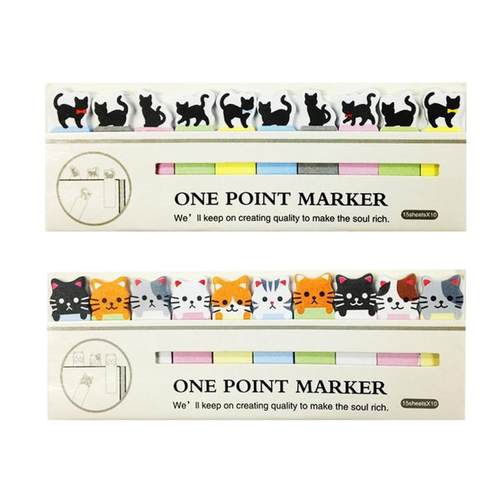 Office sticky notes Decoration Cute Funny Joy Cat Style Sticker ...