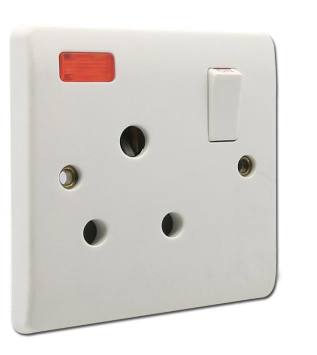 15 Amp Socket With Light Electrical Switched Socket | Daraz.lk