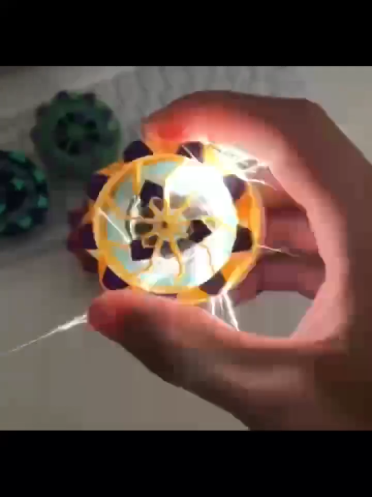 Kids Battle Top Firework Spinner, Fireworks Fingertip Gyro,Handheld ...