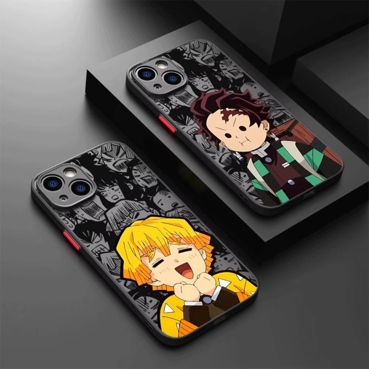 Demon Slayer Phone Case for iPhone 16 15 13 14 12 11 Pro Max 7 8 Plus ...