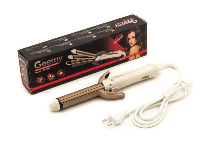Geemy GM-2962 3in1 Hair Straigthener , Wave and Curling iron | Daraz.lk