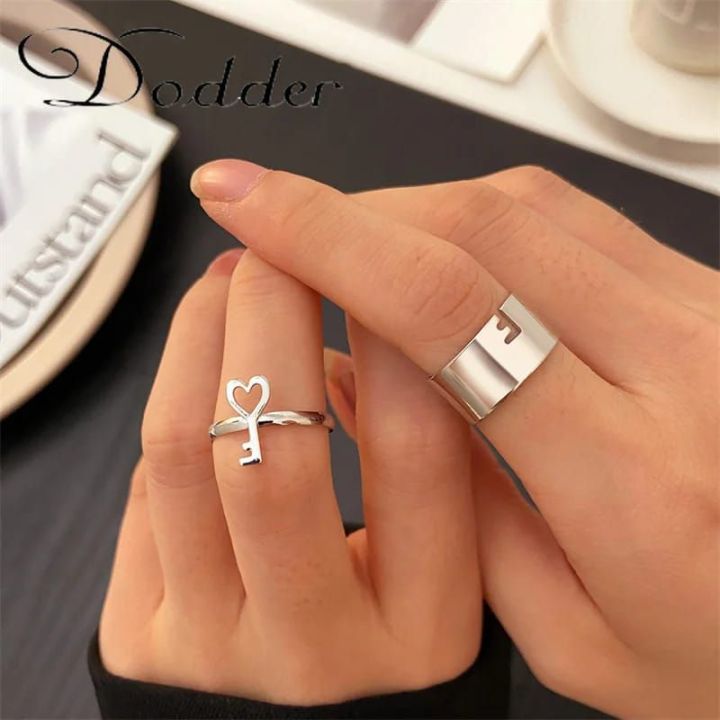 lock And Key Shape Couple Ring/FriendShip Rings/Party Rings By BSM ...