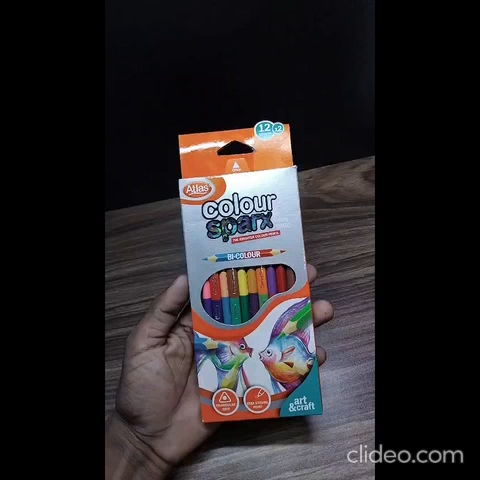 ATLAS COLOURE SPARX 12 Bi COLOURS | Daraz.lk