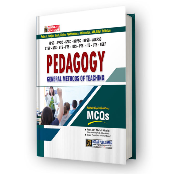 Dogar Pedagogy General Methods of Teaching MCQs for PPSC FPSC SPSC ...