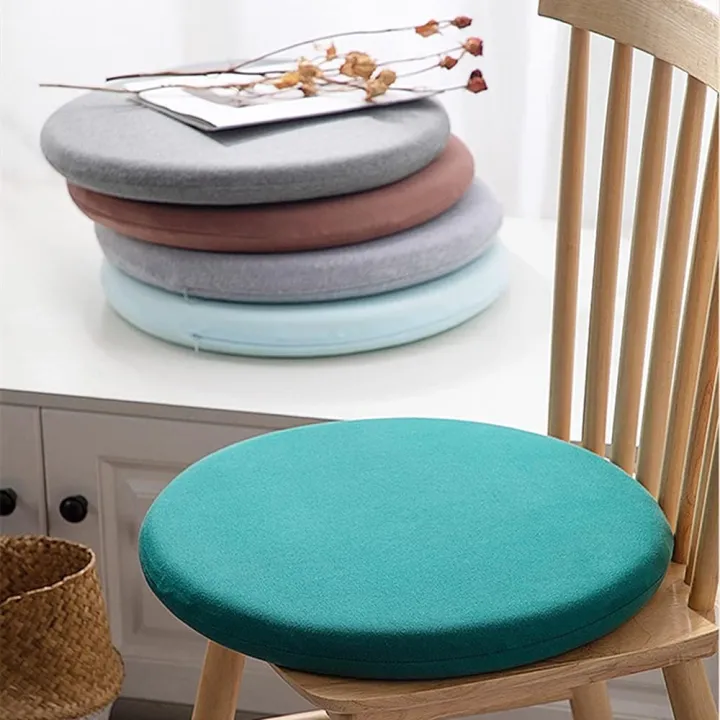 Memory Foam Seat Cushion Anti-Slip Soft Solid Round Floor Seat Futon ...