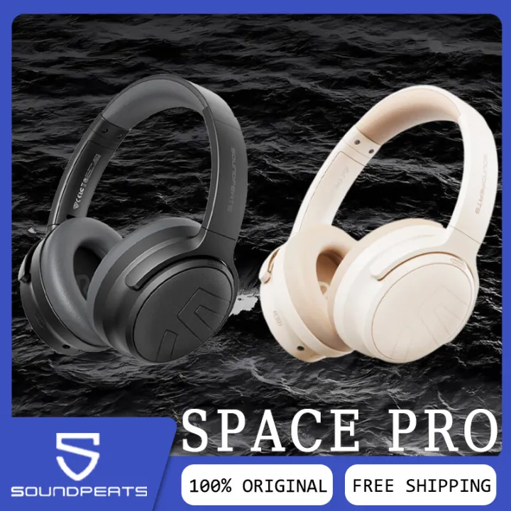 SoundPEATS Space Pro Wireless Headphone Hi-Res LDAC Active Noise ...